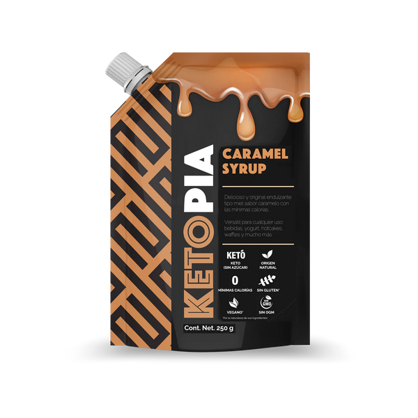 Ketopia Jarabe de Caramelo Keto Sin Azúcar – Mr Sabor