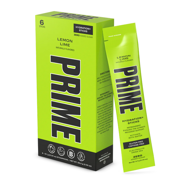 Prime Lemon Lime Electrolyte Drink Mix – Mr Sabor