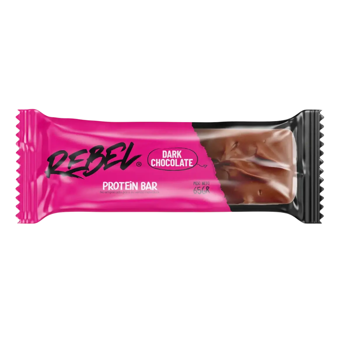 Rebel Barra de Proteina con Chocolate Obscuro Sabor Vainilla – Mr Sabor