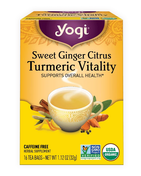 Yogi Té de Curcuma con Jengibre – Mr Sabor
