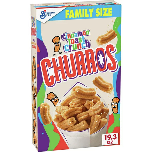 Cinnamon Toast Crunch Cereal Churros 337 g – Mr Sabor