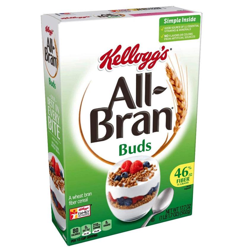 Kellogg's All Bran Buds Cereal 623 g – Mr Sabor