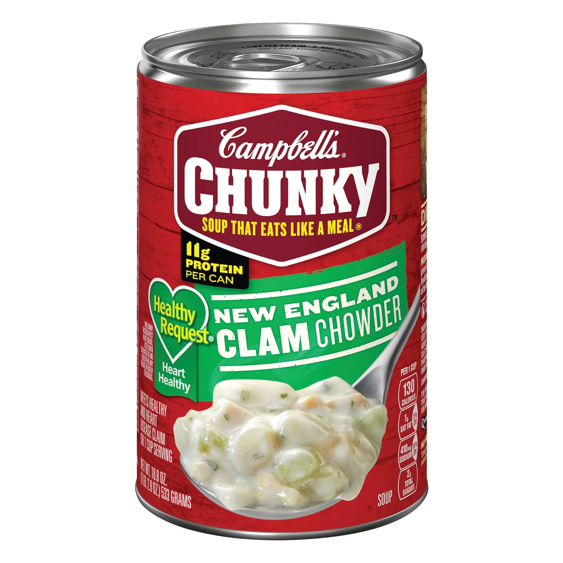 Campbell's Clam Chowder 12g de Proteina – Mr Sabor