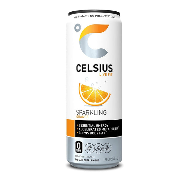 Celsius Sparkling Orange – Mr Sabor