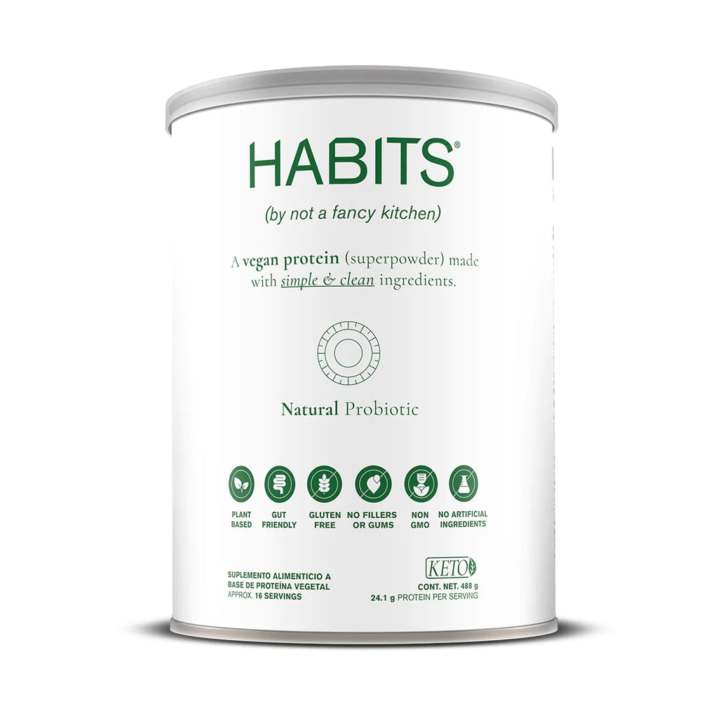 Habits Proteina Vegana Probiotic 488 g – Mr Sabor