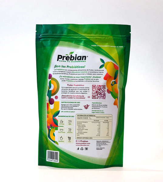 Prebian Prebióticos 450 g – Mr Sabor