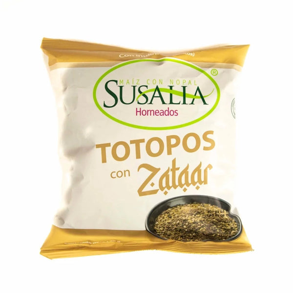 Susalia Totopos Horneados con Zaatar – Mr Sabor